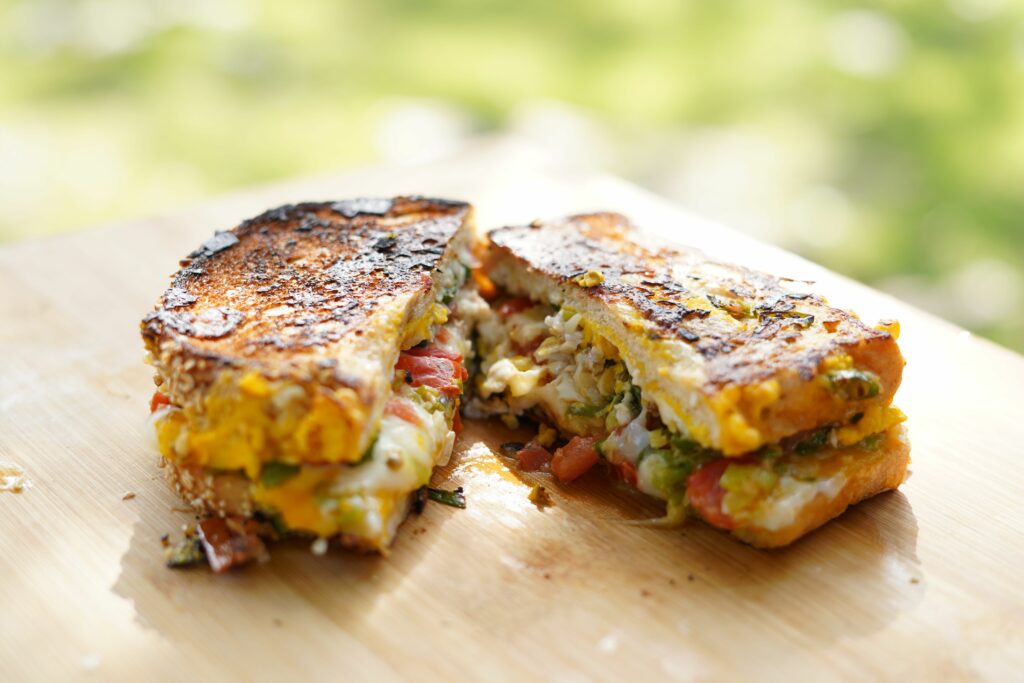 Beef Burger and Potato Chips Recipe - The Foodeos